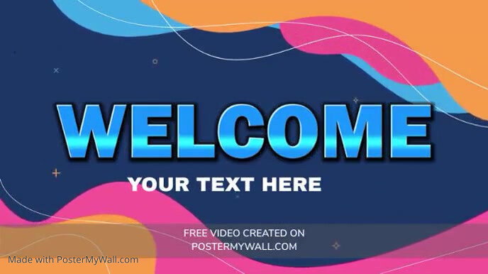 WELCOME INTRO Template | PosterMyWall
