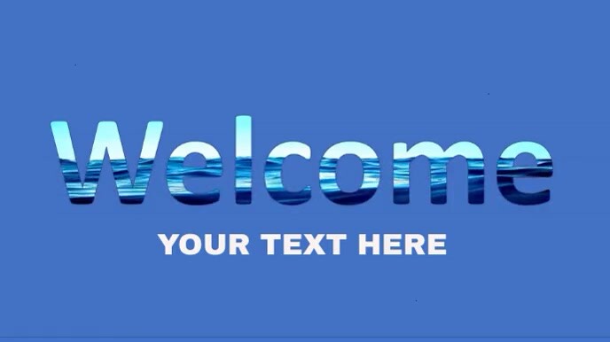 WELCOME INTRO., Template | PosterMyWall
