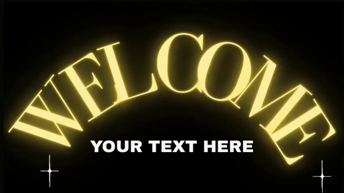 WELCOME INTRO. Template | PosterMyWall