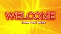 WELCOME INTRO. Template | PosterMyWall