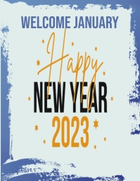 JANUARY FLYERS Flyer Template | PosterMyWall