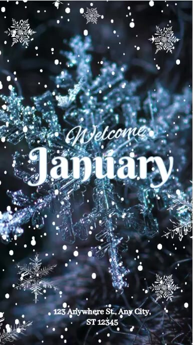 Welcome january Template | PosterMyWall