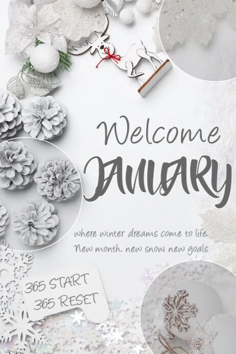 Copy of welcome January | PosterMyWall