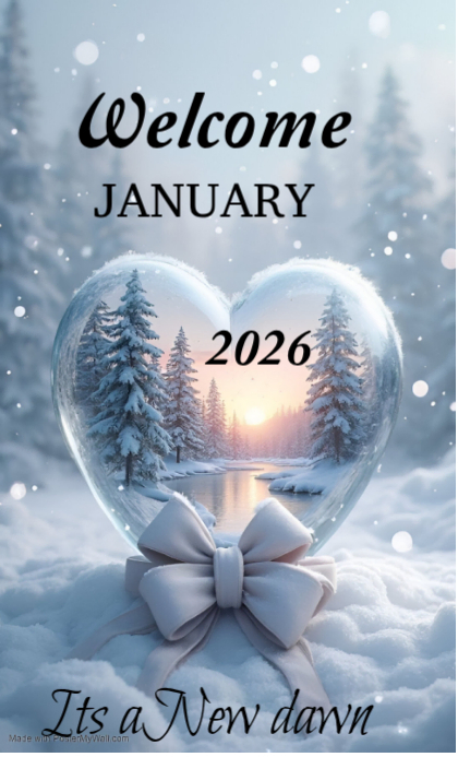 Copy of welcome january | PosterMyWall