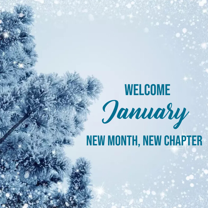 Plantilla de Welcome January Instagram Post | PosterMyWall