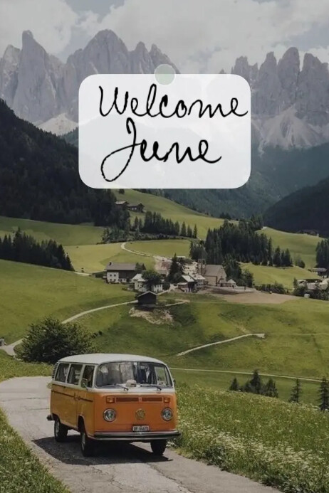 Welcome june Template | PosterMyWall