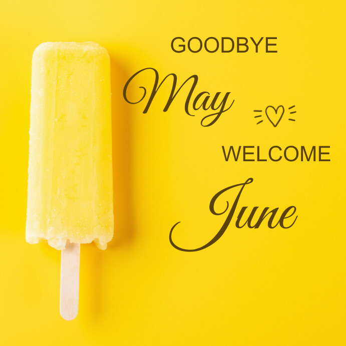Welcome June Online Greeting Cards 2024 Template | PosterMyWall