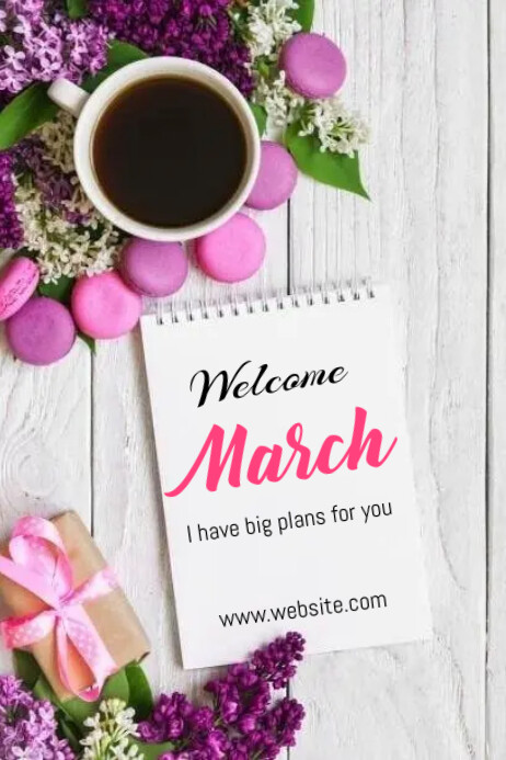 Welcome march Template | PosterMyWall