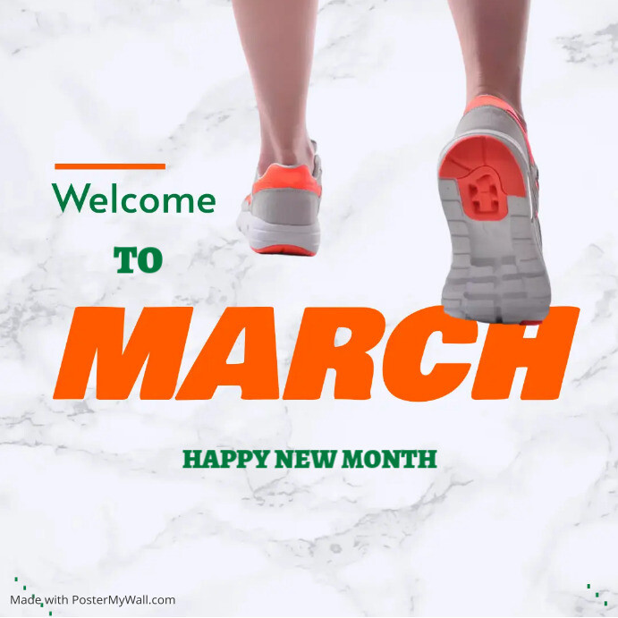 Welcome march Template | PosterMyWall