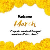march calendar Template | PosterMyWall