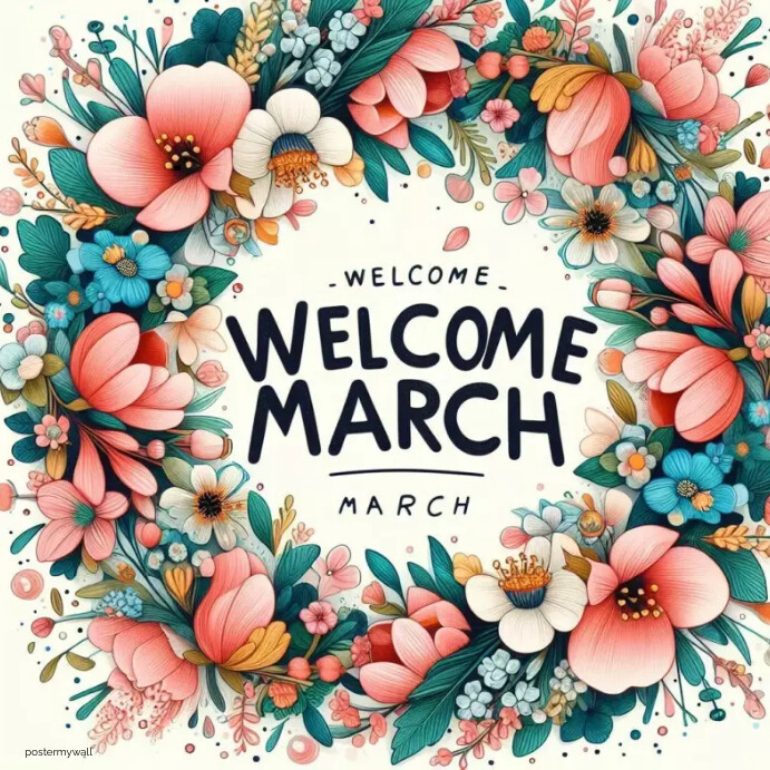 Copy of Welcome march | PosterMyWall