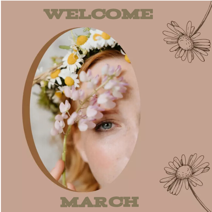 Plantilla de Welcome march flyer template | PosterMyWall