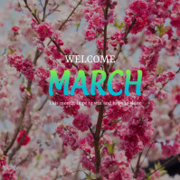 Welcome March Template | PosterMyWall