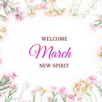 Welcome March Template | PosterMyWall