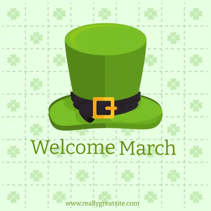 Welcome March Template Online Greeting Card | PosterMyWall