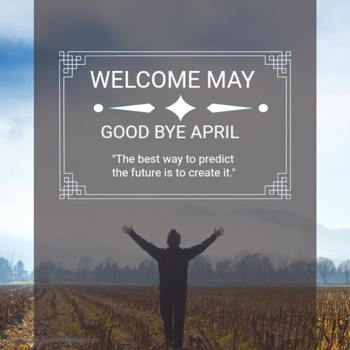 Welcome May Template | PosterMyWall