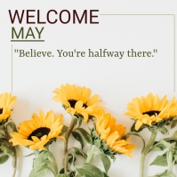 welcome may Template | PosterMyWall