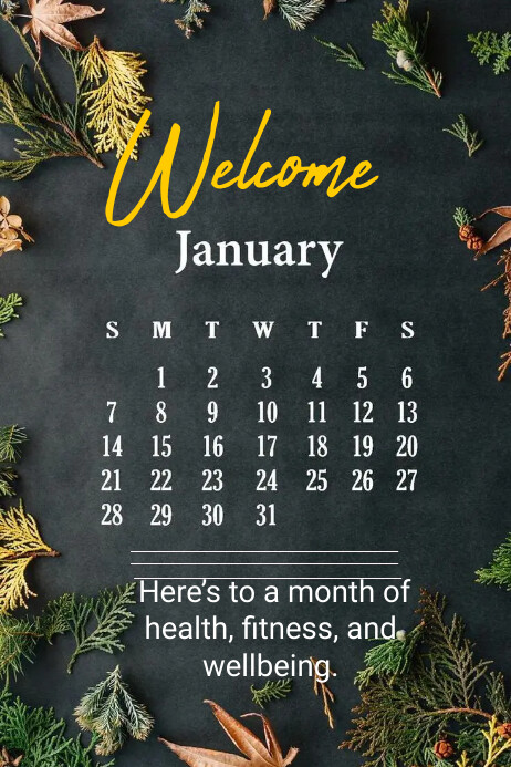 welcome new month Template | PosterMyWall