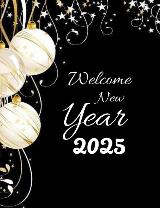 Welcome New Year Flyer Template | PosterMyWall