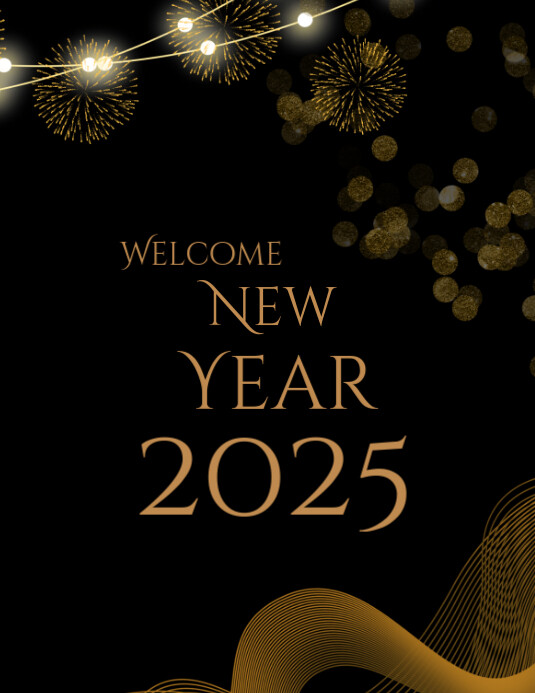 Welcome New Year Flyer Template | PosterMyWall