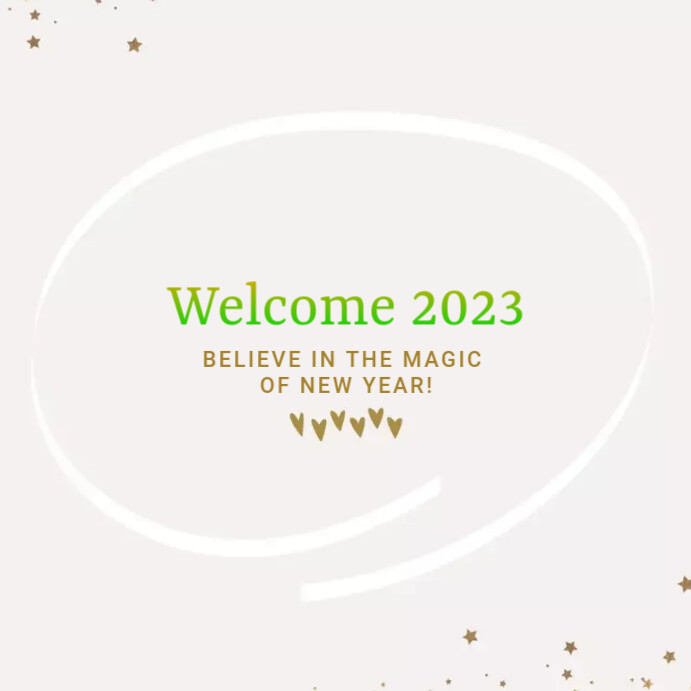Welcome New Year Template | PosterMyWall