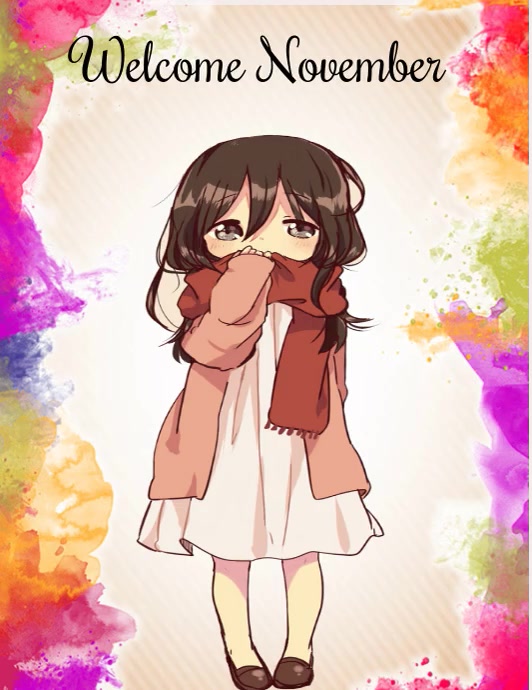 welcome november Template | PosterMyWall