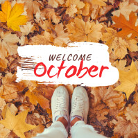 Welcome October Template | PosterMyWall