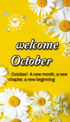 Plantilla de Welcome October | PosterMyWall
