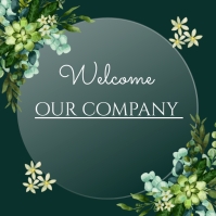 welcome to the team instagram post design Template | PosterMyWall