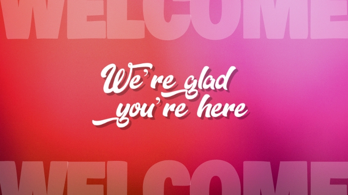 Welcome Poster Template | PosterMyWall