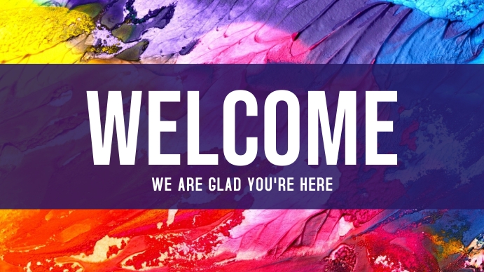 Welcome Poster Template | PosterMyWall