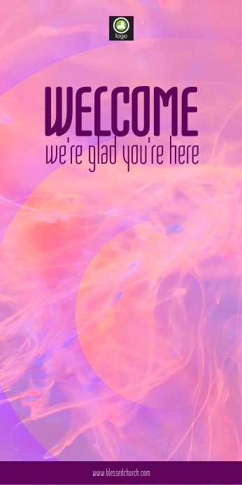 Welcome Roll up Banner Template | PosterMyWall