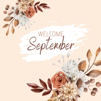 welcome september Template | PosterMyWall