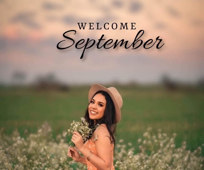 Welcome September Template | PosterMyWall