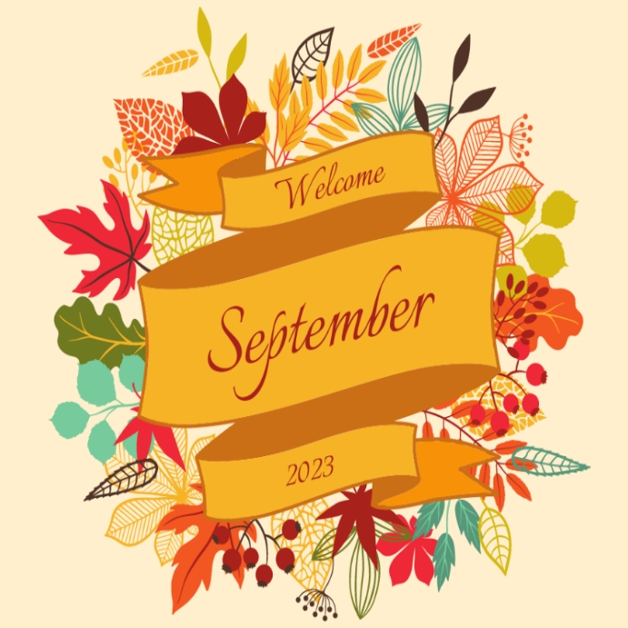 Copy of Welcome September | PosterMyWall