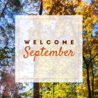 welcome september Template | PosterMyWall