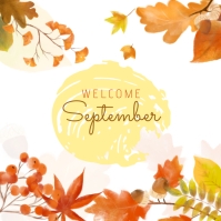 welcome september Template | PosterMyWall