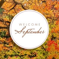 welcome september Template | PosterMyWall