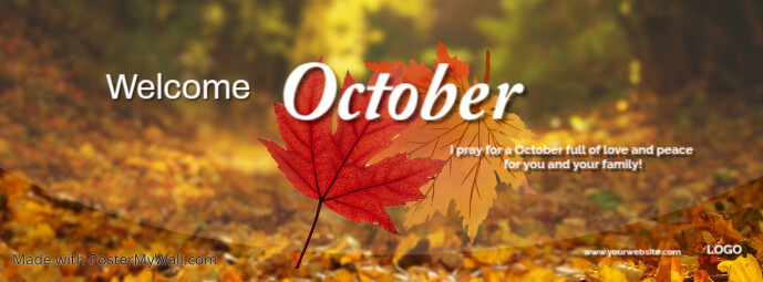 Welcome September Facebook Cover Photo Template | PosterMyWall
