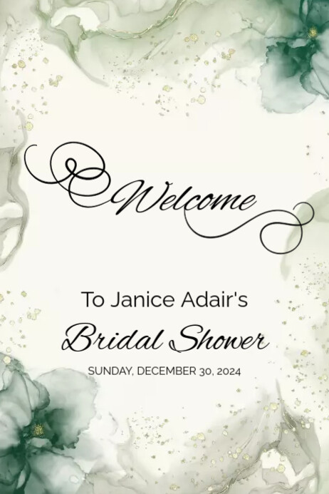 Plantilla de Welcome sign card template | PosterMyWall