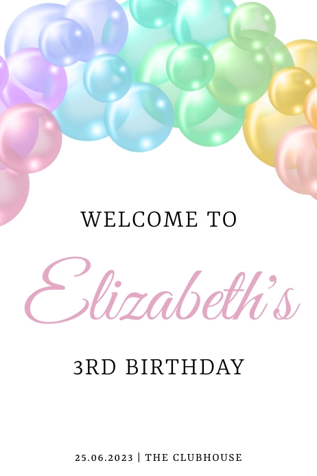 Copy of Welcome Sign | PosterMyWall