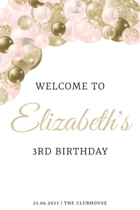 Welcome Sign Template | PosterMyWall