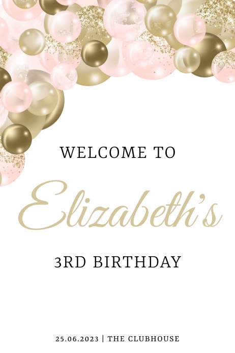 Copy of Welcome Sign | PosterMyWall