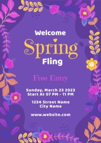 Spring Welcome Template | PosterMyWall