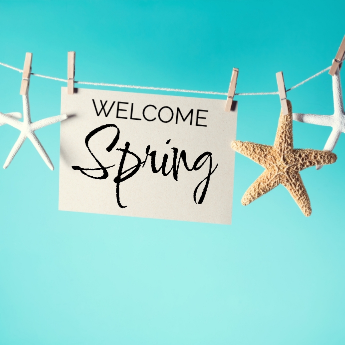 Welcome Spring Instagram Post Template | PosterMyWall