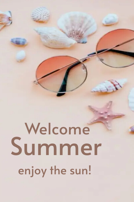 Welcome Summer, poster Template | PosterMyWall