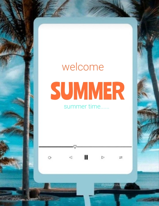 Welcome summer Template | PosterMyWall