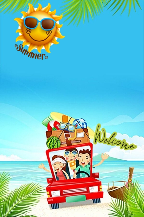 Welcome summer Template | PosterMyWall