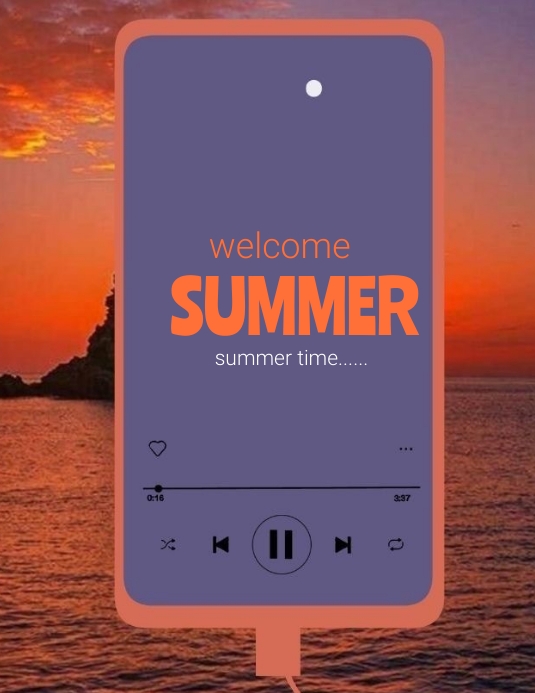 Welcome summer Template | PosterMyWall