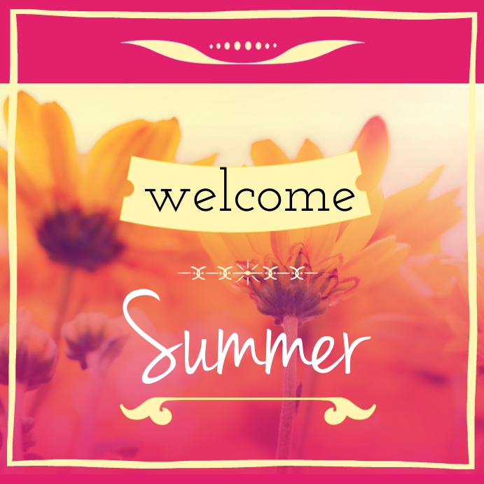 welcome summer Template | PosterMyWall